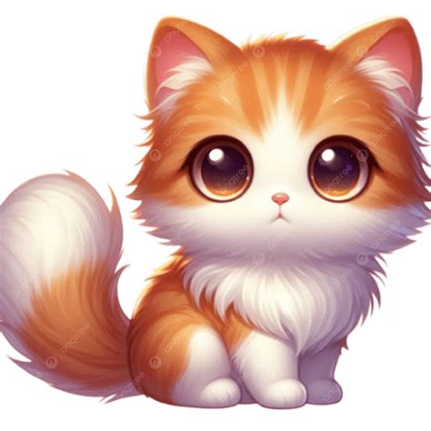 Tiny Cute Cat With Golden Eyes Illustration Tiny Cute Cat With Golden