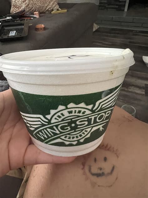Wingstop Gave Me The Biggest Thing Of Ranch Ever Rwingstop