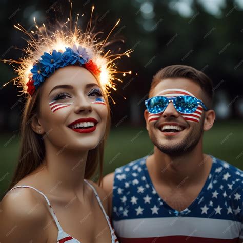 Happy 4th Of July Celebration Premium Ai Generated Image