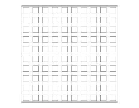 Simple Cubic Lattice Structure FlippedNormals