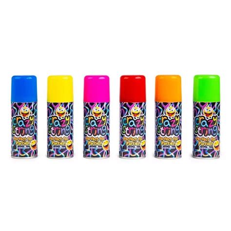 Special Occasions Silly String Assorted Colours 200ml X 6 Artofit