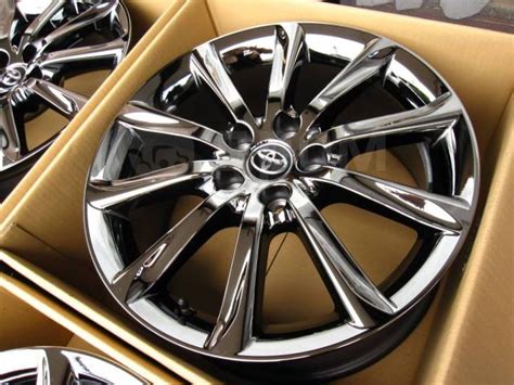 Оригинал Toyota MARK X чёрный хром только с Японии диски, 18", 1 шт ...