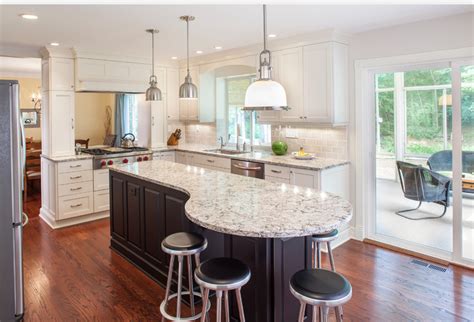 Kitchen Design With Breakfast Bar Island At Francis Snyder Blog