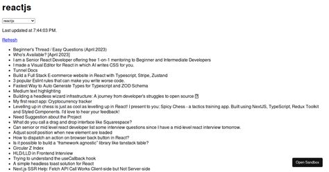 Microservices Codesandbox