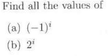 Solved Find All The Values Of A I B I Chegg Com