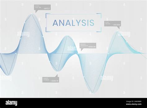 Blue Business Data Analysis Graph Vector Stock Vector Image And Art Alamy