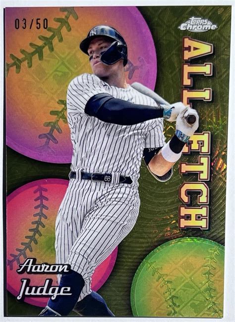 2024 Topps Chrome Logofractor Edition Chrome All Etch Aaron Judge