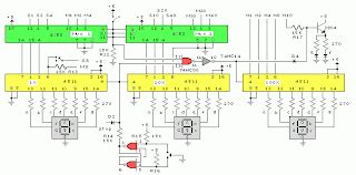 Electronic Hobby Circuits Digital Clock Circuit Diagram