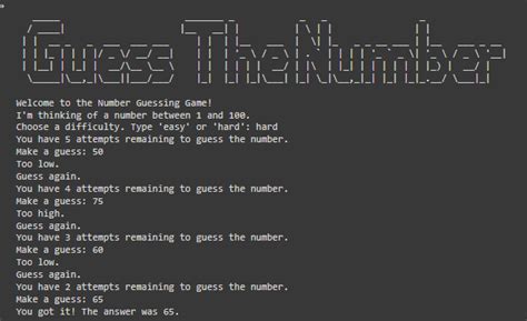 Guess The Number Game Using Python Days Of Code AJ Blogs