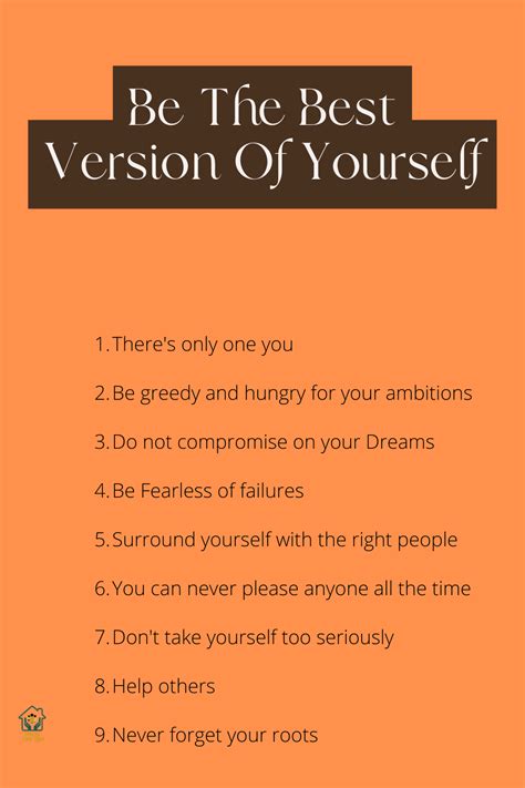 How To Be The Best Version Of Yourself Simply Life Tips