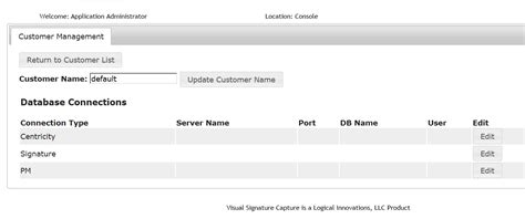 adding customers and datasources