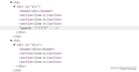 element append node appendChild element append node app 掘金