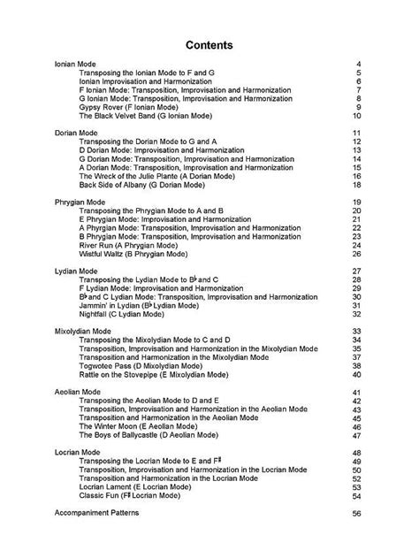 In The Mood For Modes Book 3 Harbridge And Wanless Music
