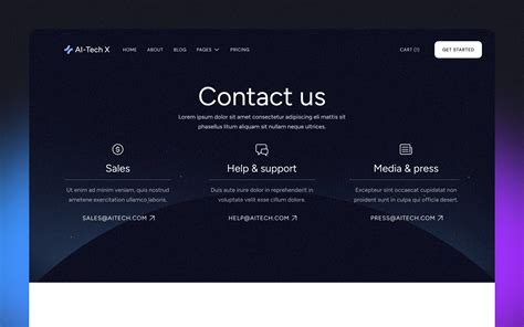 Ai And Ml Webflow Template Ai Tech X Brix Templates