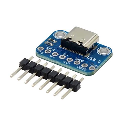 Buy USB Type C Pin Female Connector Breakout Board With Header Online In India At