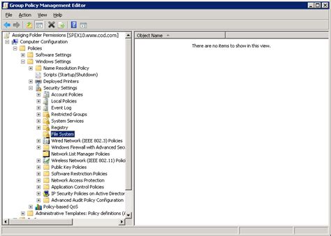 How To Assign Permissions To Files And Folders Through Group Policy