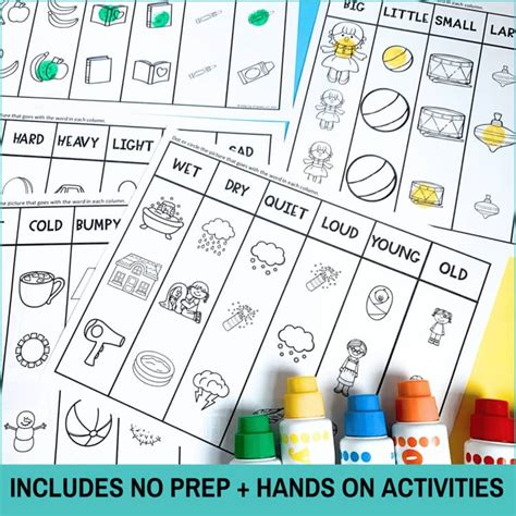 Qualitative Concepts Speech Therapy Quantitative Temporal Spatial Coloring