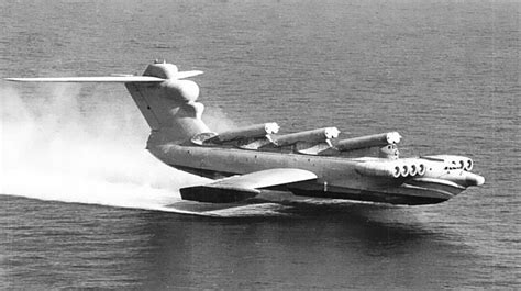 Russian Top Secret Aircraft From The Cold War Era The Caspian Sea