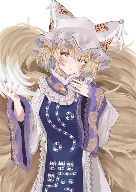 Yakumo Ran Touhou Drawn By Sarasadou Dan Danbooru