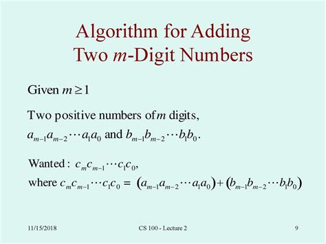 Lecture 2 Introduction To Computer Science Continued Ppt Download