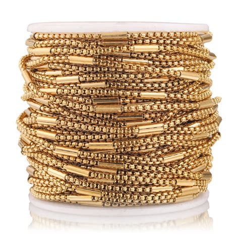 Badu Bg 2 м кабелни вериги от неръждаема стомана за изработка на бижута Направи си сам Тръбни