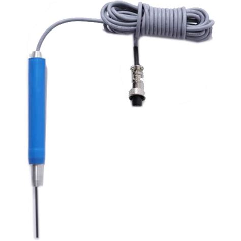 Vtsyiqi Axial Probe Tesla Tester Gauss Meter Surface Magnetic Field Te