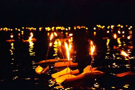 ประเพณีลอยกระทงกาบกล้วยเมืองแม่กลอง ประจำปี 2558 อ อัมพวา จ สมุทรสงคราม