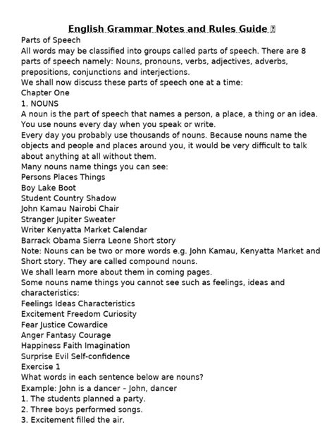 English Grammar Wps Office Pdf