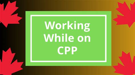 Working While On Cpp In 2025 How Much Can You Earn Without Losing Benefits