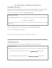 Understanding Relations and Functions: Notations and Graphs | Course Hero