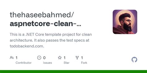 GitHub Thehaseebahmed Aspnetcore Clean Architecture This Is A NET Core Template Project For