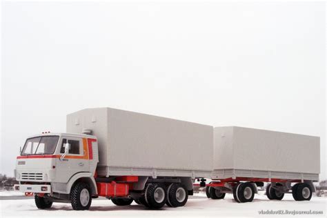 КамАЗ-53212 с прицепом ГКБ-8350 (Start Scale Models): diecast_43 ...