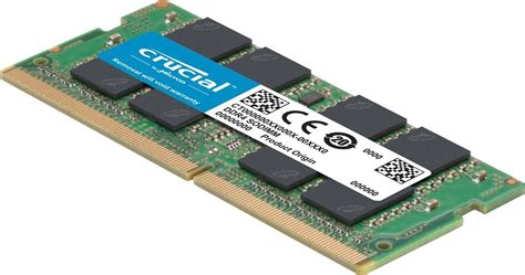 Crucial 16gb Single Ddr4 2666 Mt S Pc4 21300 Dr X8 Sodimm 260 Pin Memory Ct16g4sfra8266 Buy