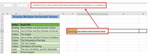 How To Use Vlookup To Return Multiple Values Horizontally In Excel 2