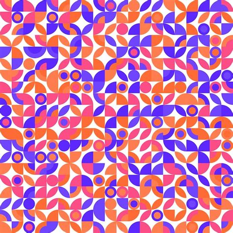 바우하우스 배경 프리미엄 벡터