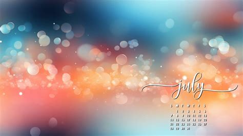 July Calendar Wallpaper 80 Best Styles For Your Desktop Or Phone