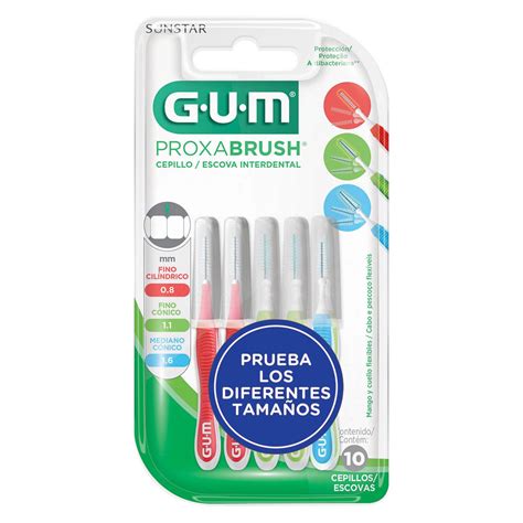 Cepillo Interdental Proxabrush® 10pzs Gum®