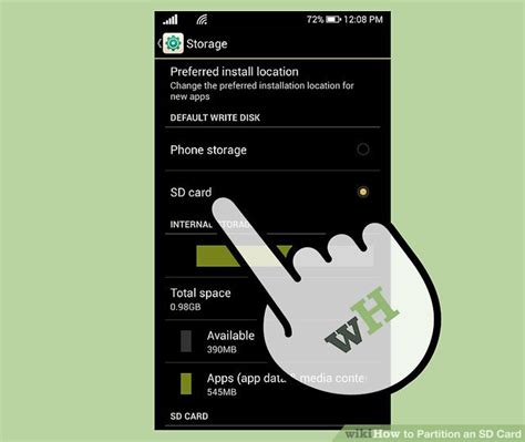 Ways To Partition An SD Card WikiHow