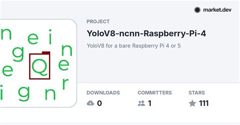 Yolov8 Ncnn Raspberry Pi 4 Ecosystem Directory Marketdev