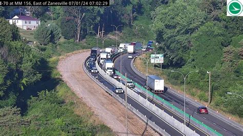 Interstate 70 Traffic Pattern Rearrangement Whiz Fox 5 Marquee
