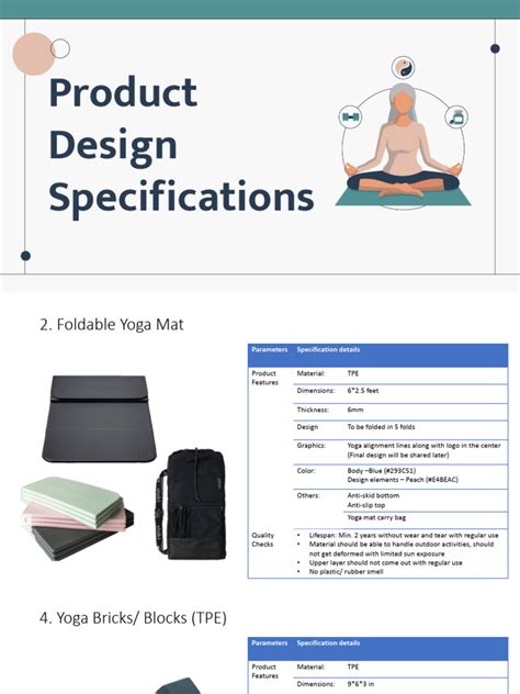 Product Design Specification Yoga Products Pdf
