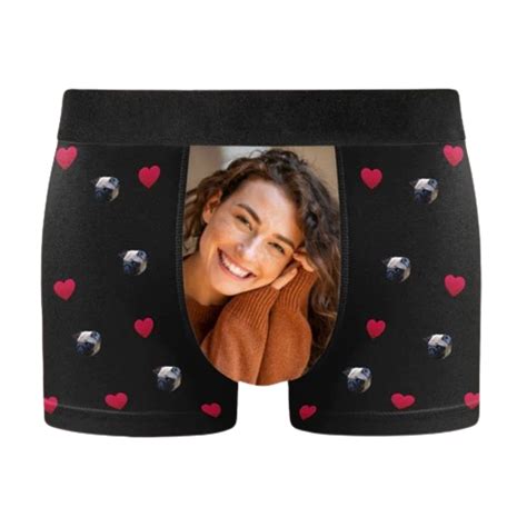 Custom Boxers Briefs Custom Face Funny Couple Valentine Gift Inspire Uplift