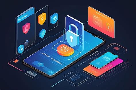 Premium Photo Two Factor Authentication Concept Illustration