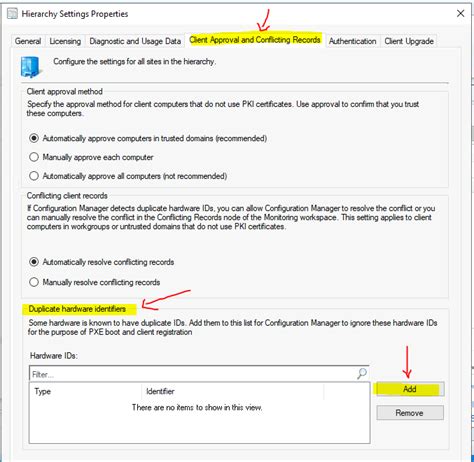 fix sccm pxe issues with c type network adapter duplicate macid htmd blog