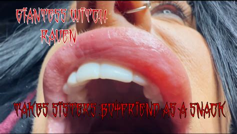 Mistressravenfd Giantess Witch Ravens Snack