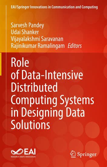 Role Of Data Intensive Distributed Computing Systems In Designing Data