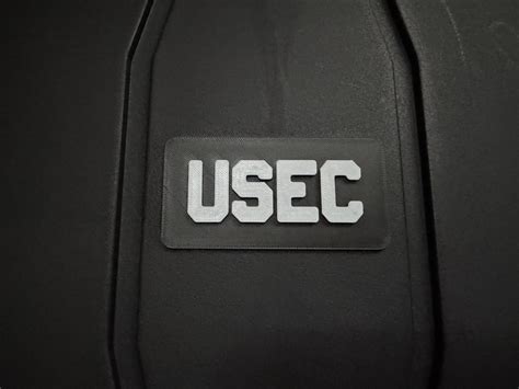 Usec Gun Case Badge Patch By Enclave Commando Makerworld