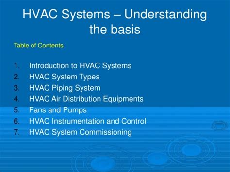 Ppt Introduction To Hvac Systems Powerpoint Presentation Free Download Id 12852178
