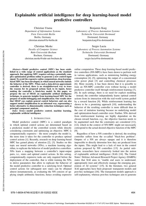 Pdf Explainable Artificial Intelligence For Deep Learning Based Model