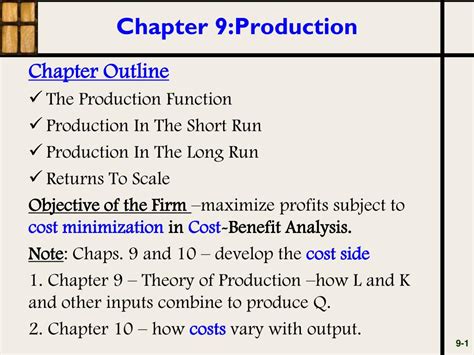 PPT Chapter Production PowerPoint Presentation Free Download ID